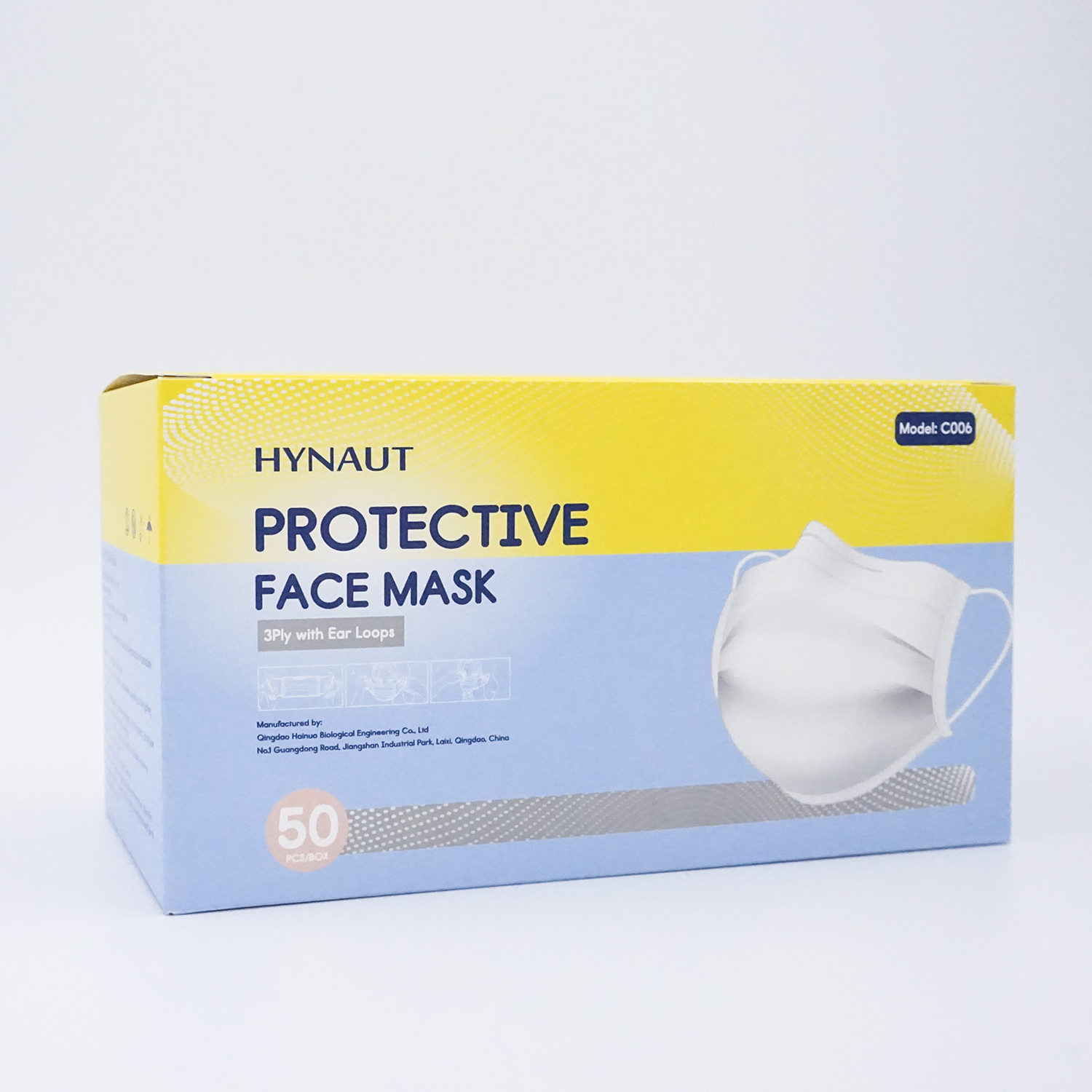 Colored Disposable Face Mask(Non-sterile) - Haishi Hainuo Group