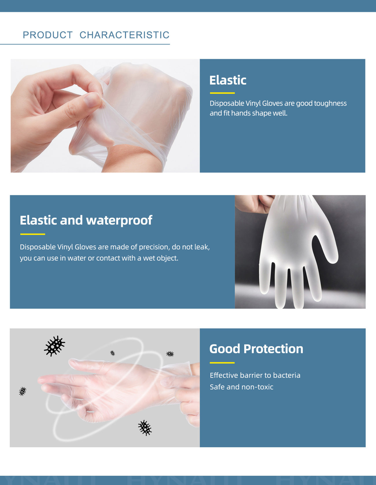 PVC Gloves - Haishi Hainuo Group