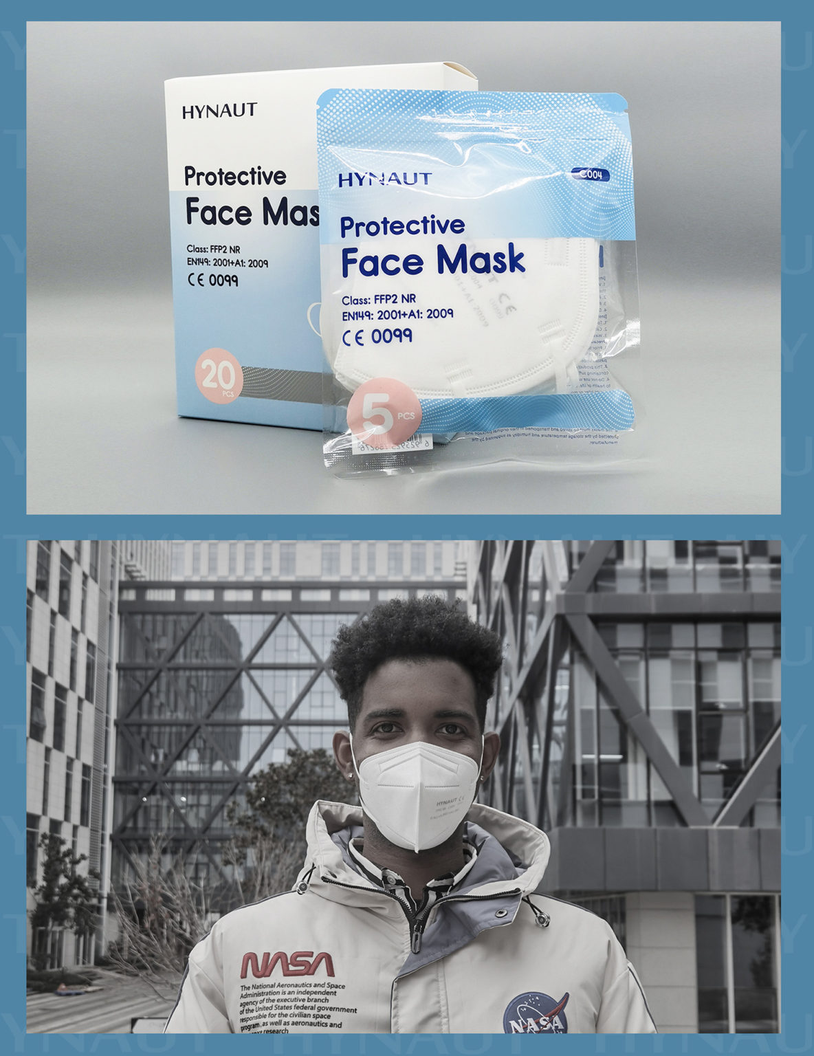 FFP2 4-Ply Filtering Half Mask - Haishi Hainuo Group